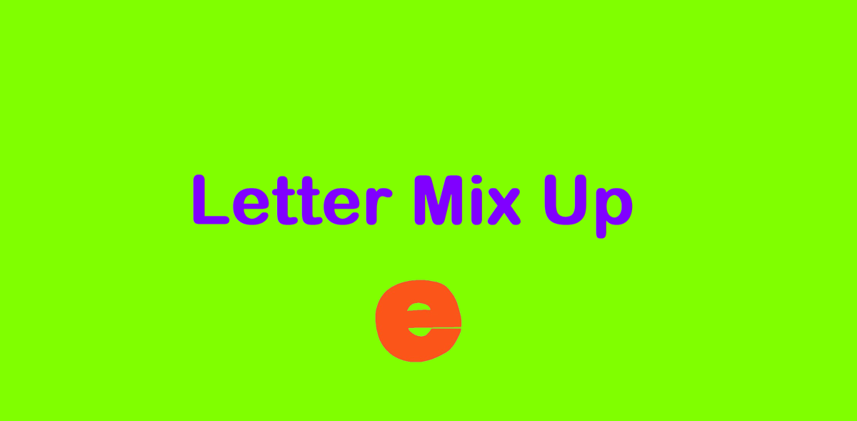 Letter Mix Up | Cartoon fanon Wiki | Fandom
