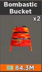Bombastic Bucket | Roblox Case Clicker Wiki | Fandom