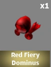 Red Fiery Dominus | Roblox Case Clicker Wiki | Fandom