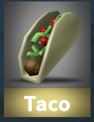Taco | Roblox Case Clicker Wiki | Fandom