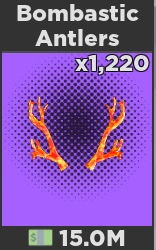 Bombastic Antlers | Roblox Case Clicker Wiki | Fandom