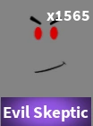 Evil Skeptic | Roblox Case Clicker Wiki | Fandom