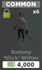 Sammy 'Slick' Witter | Roblox Case Clicker Wiki | Fandom