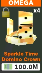 Sparkle Time Domino Crown | Roblox Case Clicker Wiki | Fandom