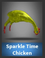 Sparkle Time Chicken | Roblox Case Clicker Wiki | Fandom