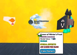 Crown of Winter's Frost | Roblox Case Clicker Wiki | Fandom