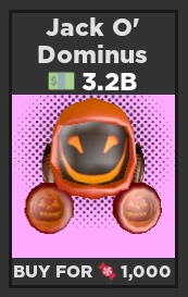 Jack O' Dominus | Roblox Case Clicker Wiki | Fandom