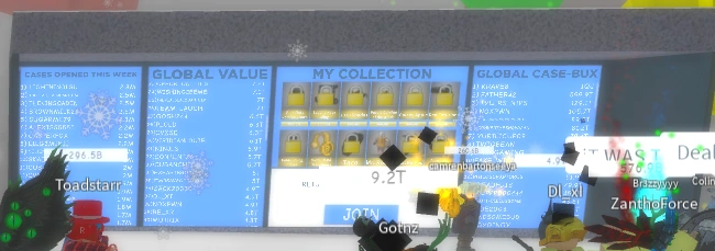 Collection board | Roblox Case Clicker Wiki | Fandom