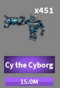 Cy the Cyborg | Roblox Case Clicker Wiki | Fandom