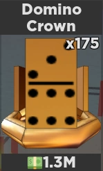 Domino Crown | Roblox Case Clicker Wiki | Fandom