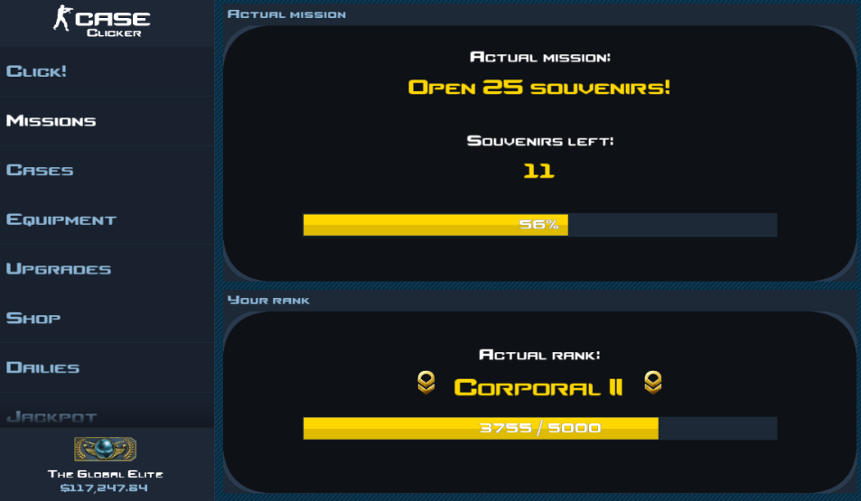 XP Ranks | Case Clicker Wiki | Fandom