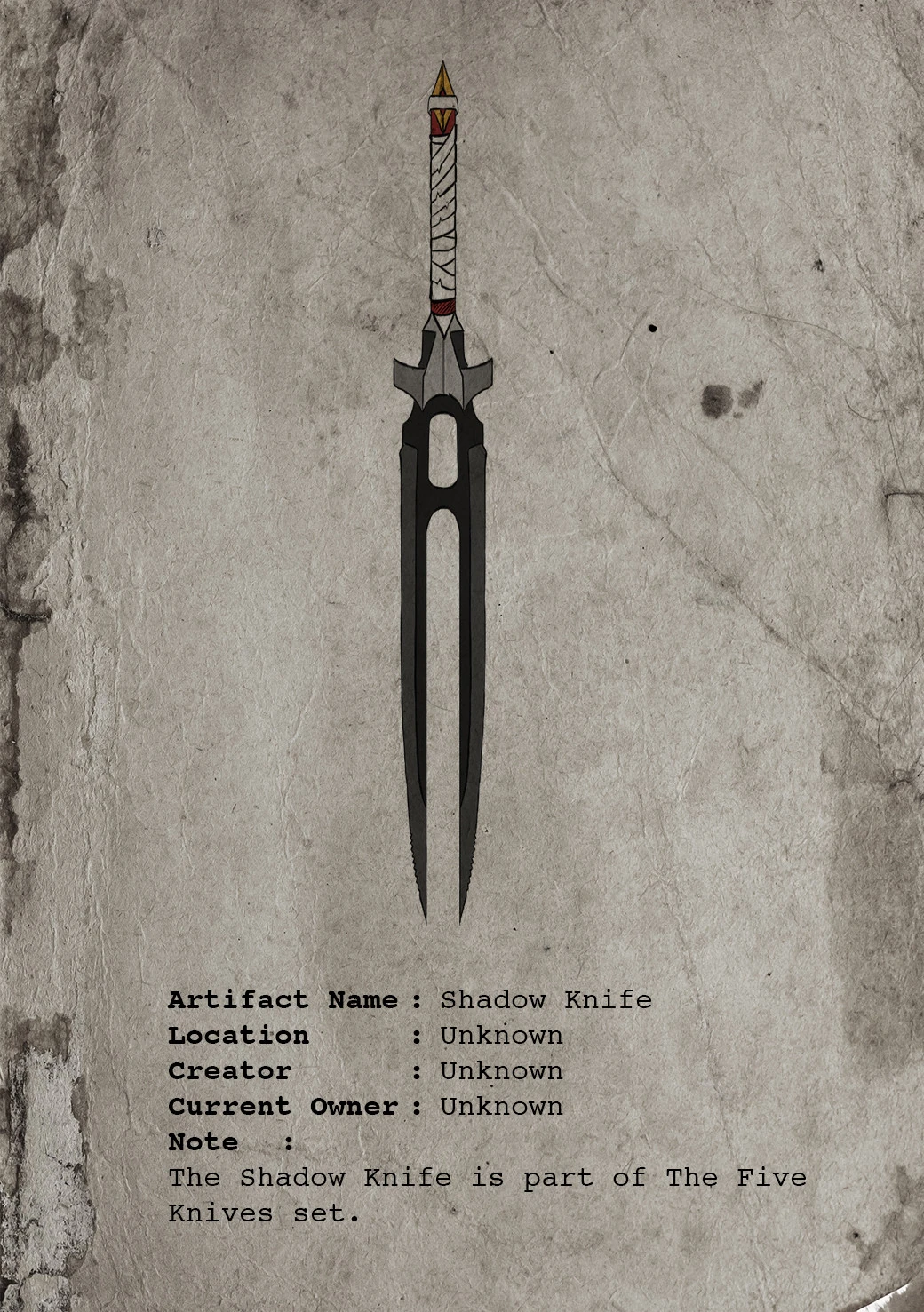 The Shadow Knife | Case File Wiki | Fandom