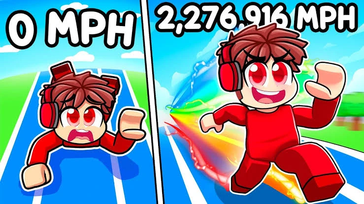 I Ran 2,276,916 MPH to be the FASTEST in Speed Simulator! | Cash & Nico ...