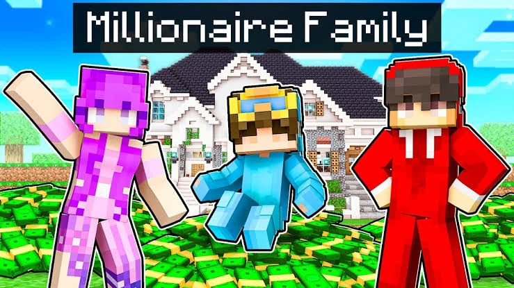 Adopted By A MILLIONAIRE FAMILY In Minecraft! | Cash & Nico Wiki | Fandom