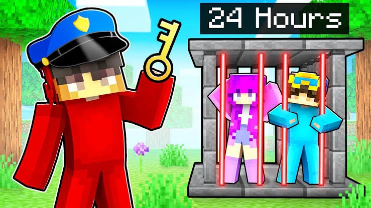 Locking Friends in a 24 HOUR PRISON in Minecraft! | Cash & Nico Wiki | Fandom