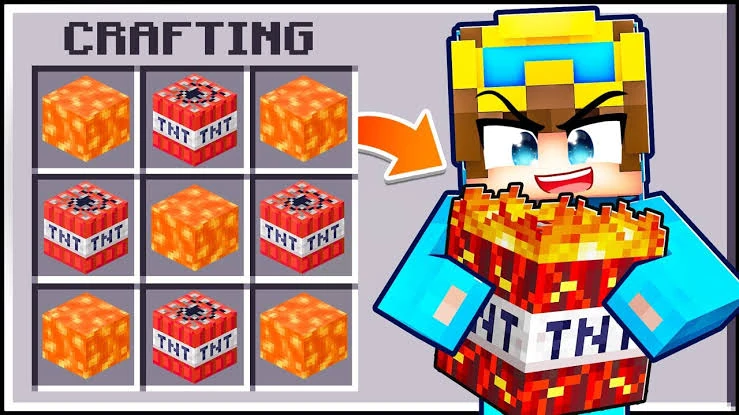Minecraft But You Can Craft Any TNT! | Cash & Nico Wiki | Fandom