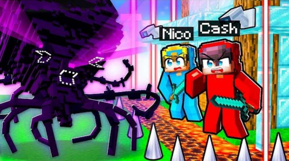 Virus Storm vs The Most Secure Minecraft House | Cash & Nico Wiki | Fandom