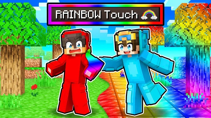 Nico Has A RAINBOW TOUCH In Minecraft! | Cash & Nico Wiki | Fandom