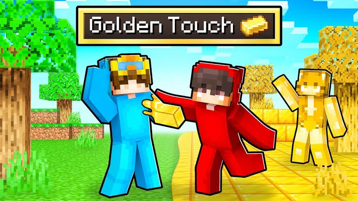 Cash Has A GOLD TOUCH In Minecraft! | Cash & Nico Wiki | Fandom