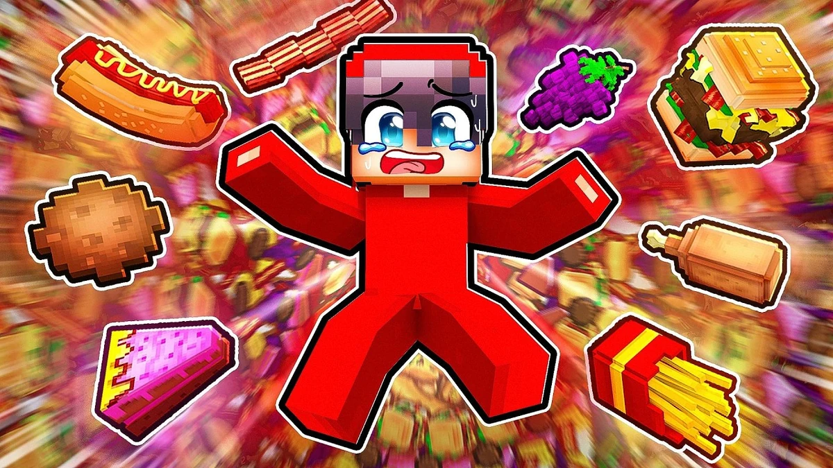 Minecraft: EXTREME FOOD DROPPER (Custom Map) | Cash & Nico Wiki | Fandom