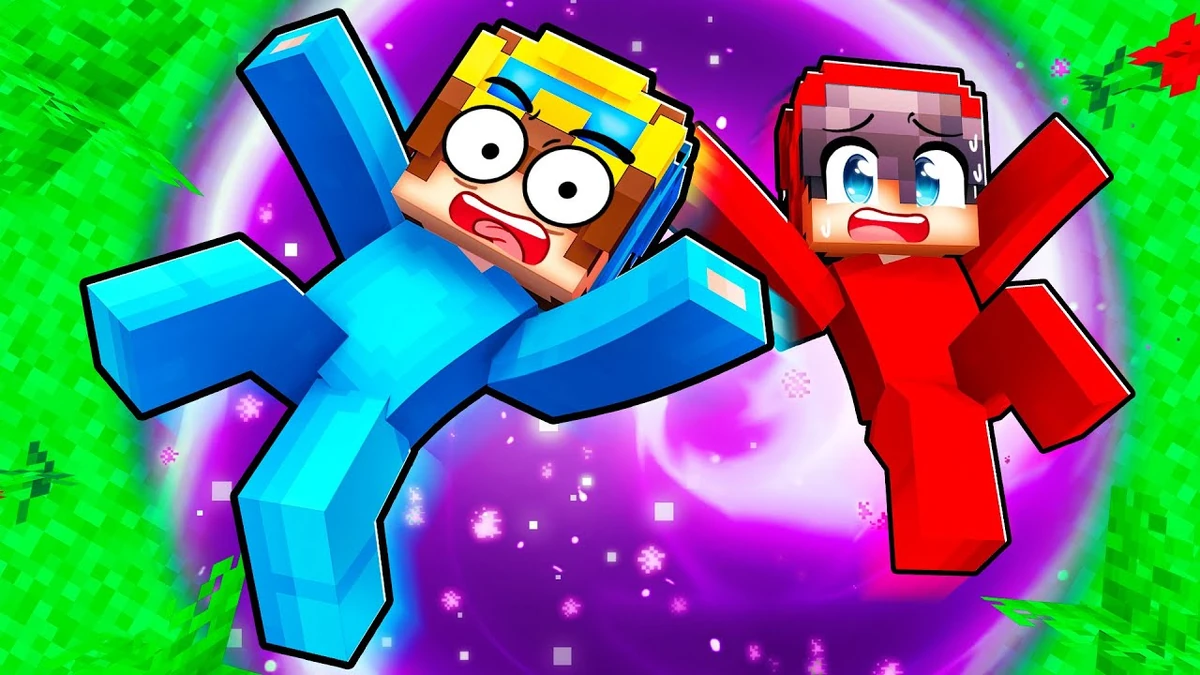 Trapped in a PORTAL in Minecraft! | Cash & Nico Wiki | Fandom