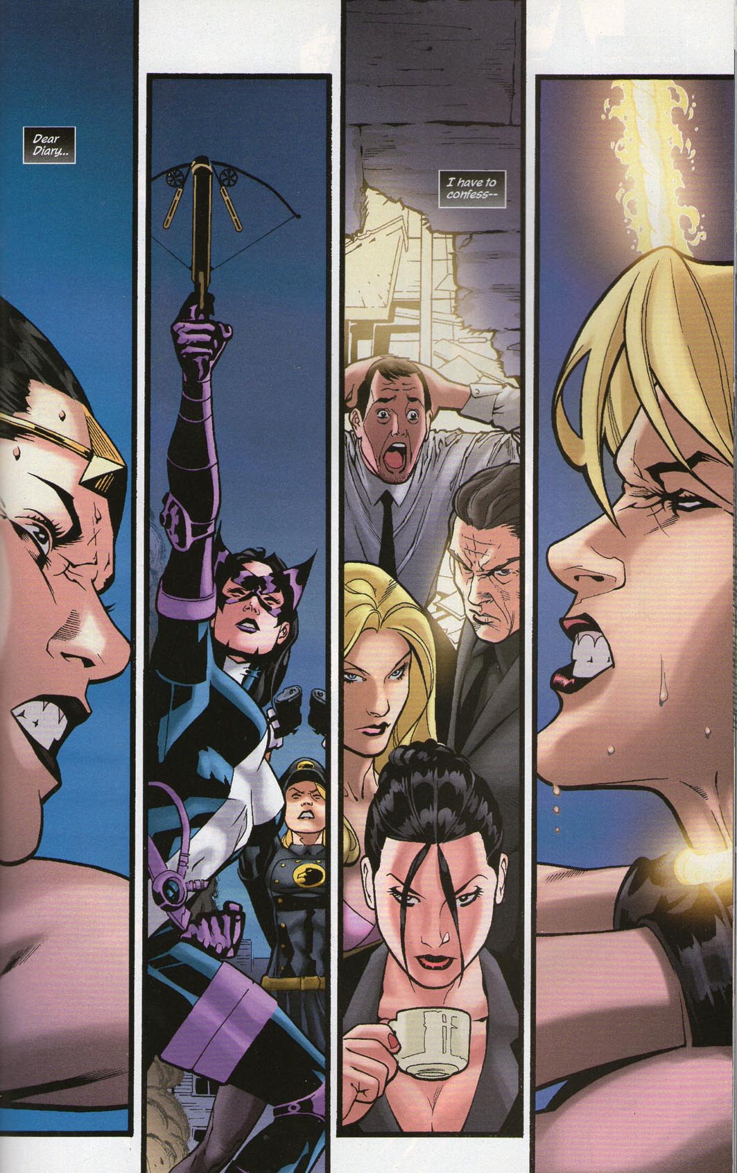 Birds Of Prey 97 Cass Cain Mainframe Wiki Fandom