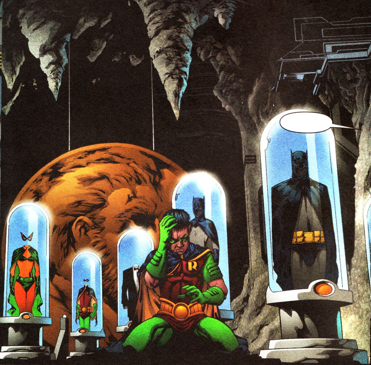 Batcave Alternate Cass Cain Mainframe Wiki Fandom