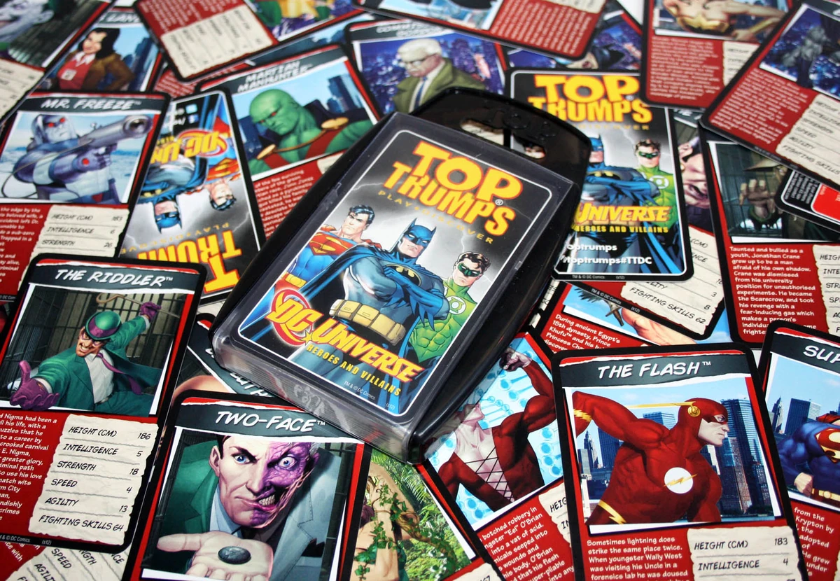 Top Trumps DC Universe: Heroes & Villains | Cass Cain Mainframe Wiki ...