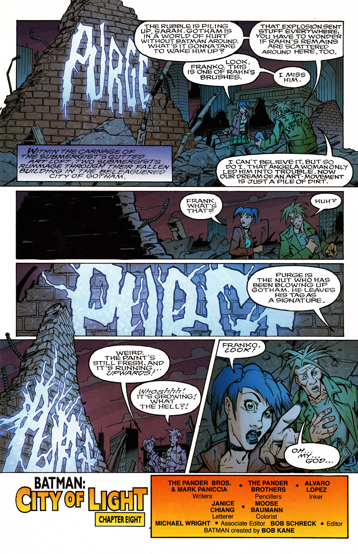 City Of Light 8 Cass Cain Mainframe Wiki Fandom