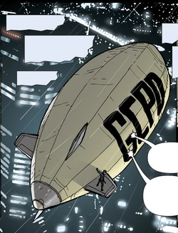 Police Blimp GCPD Blimp | Cass Cain Mainframe Wiki | Fandom