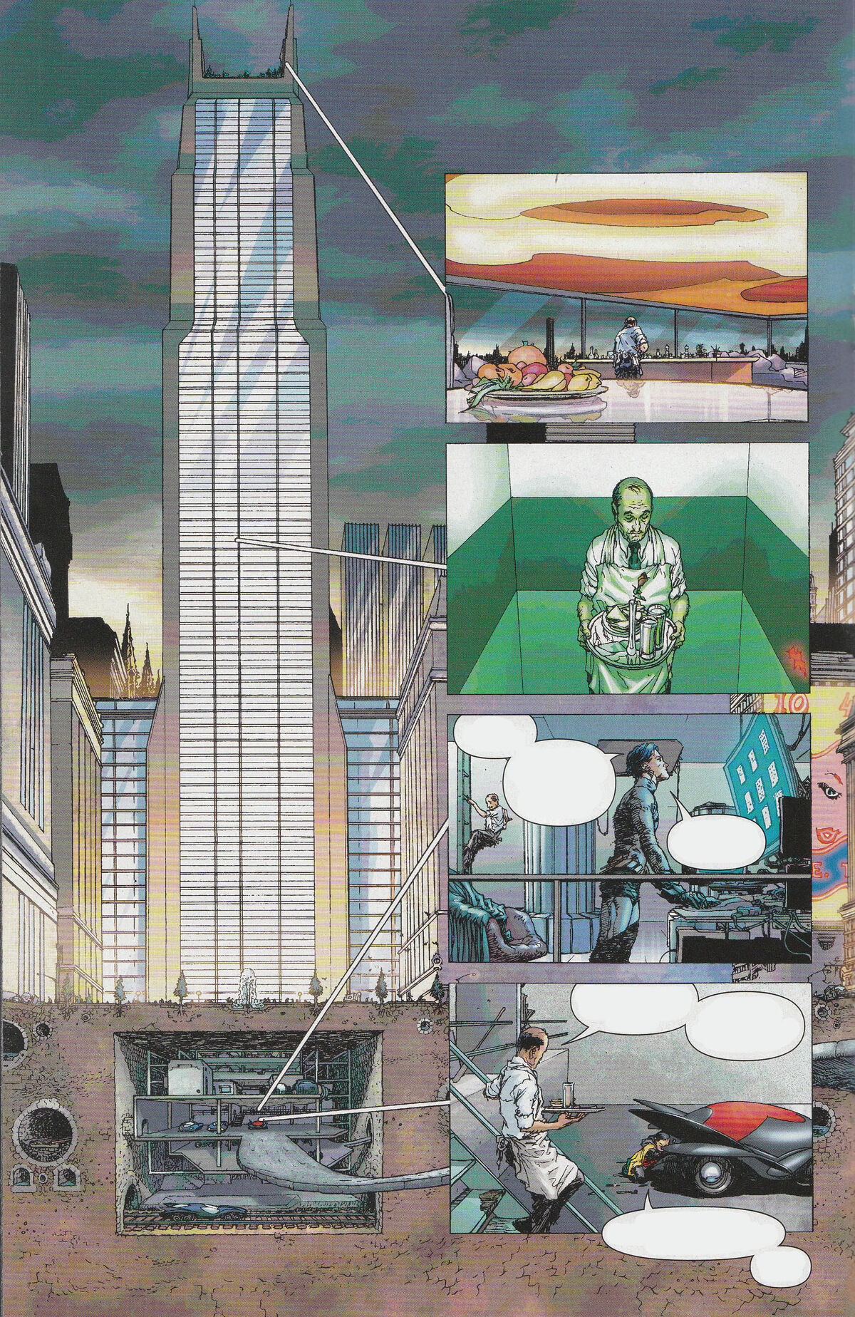 Wayne Tower Cass Cain Mainframe Wiki Fandom
