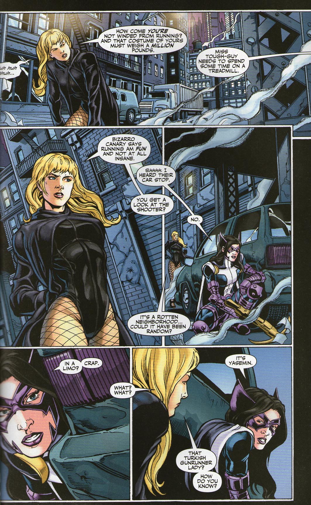 Birds Of Prey 99 Cass Cain Mainframe Wiki Fandom