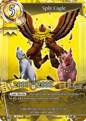 Split Eagle | Caster Chronicles TCG Wiki | Fandom