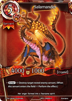 Salamander | Caster Chronicles TCG Wiki | Fandom