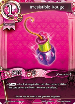 Irresistible Rouge | Caster Chronicles TCG Wiki | Fandom