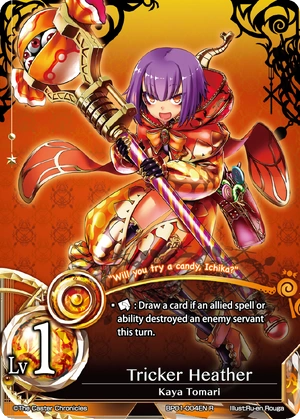 Tricker Heather | Caster Chronicles TCG Wiki | Fandom
