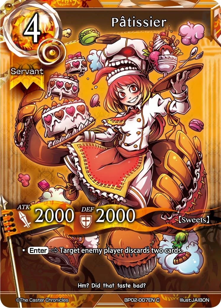 Pâtissier | Caster Chronicles TCG Wiki | Fandom