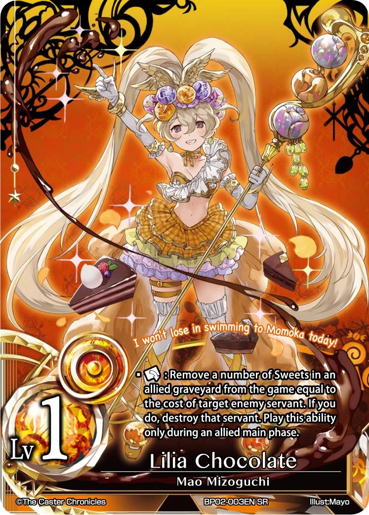 Lilia Chocolate | Caster Chronicles TCG Wiki | Fandom
