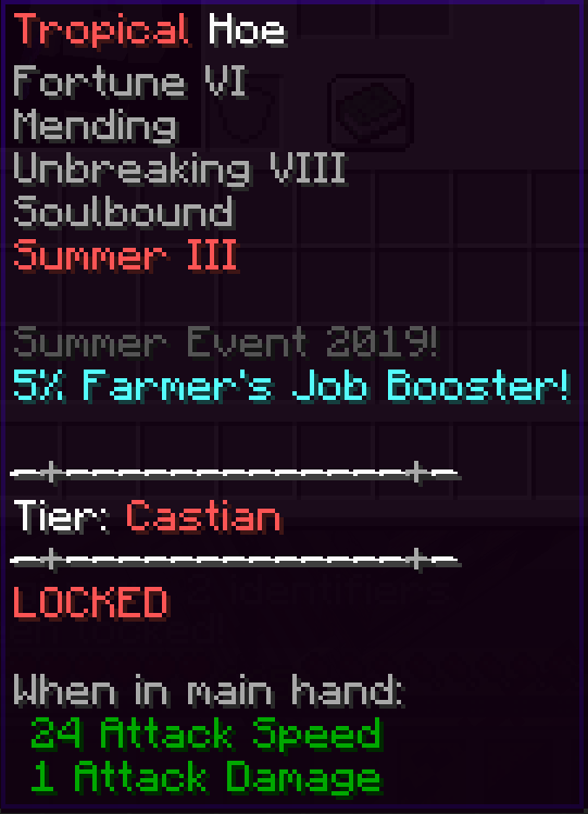 Item Lock | Castia Wiki | Fandom