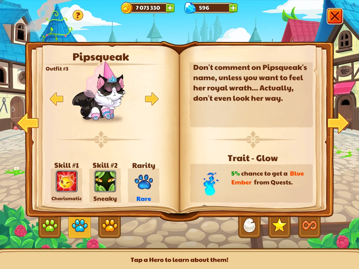 Pipsqueak | Castle Cats Wiki | Fandom