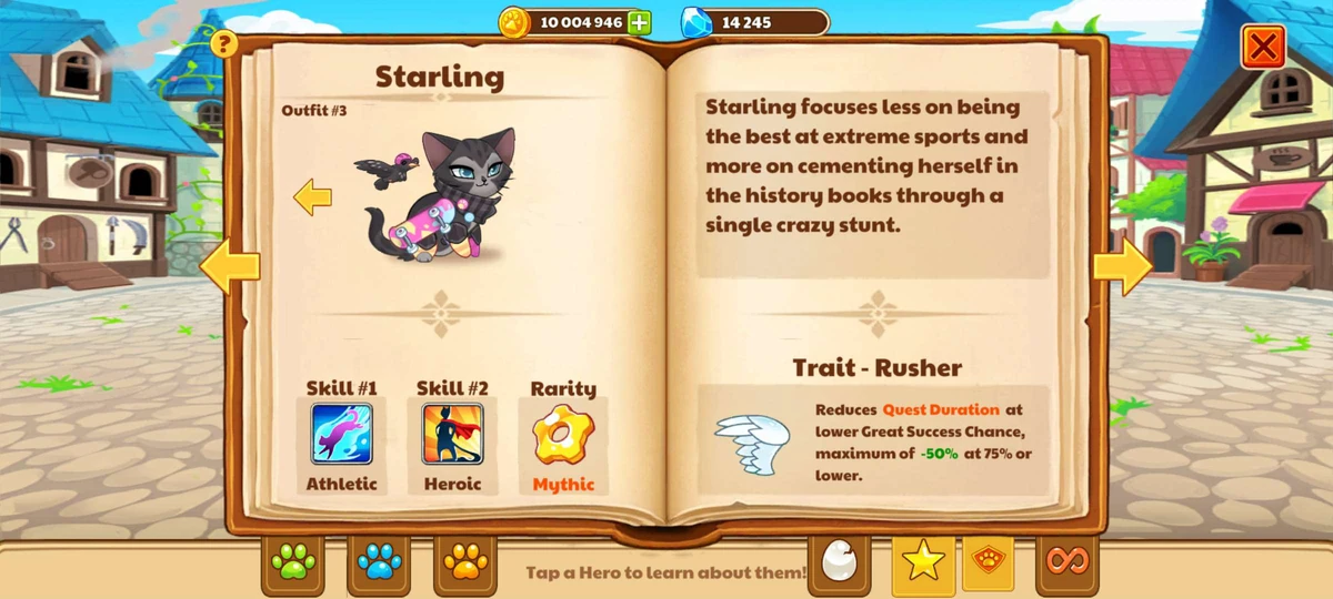 Starling | Castle Cats Wiki | Fandom