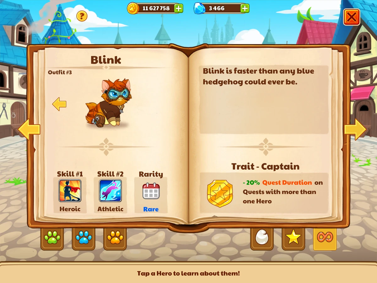 Blink | Castle Cats Wiki | Fandom
