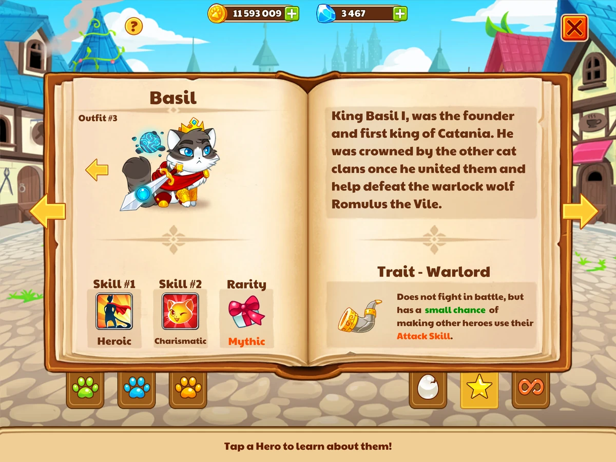 Basil | Castle Cats Wiki | Fandom