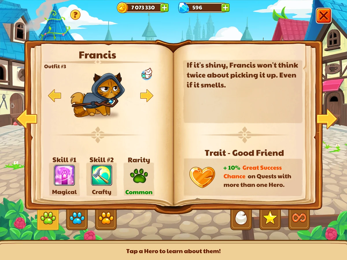 Francis | Castle Cats Wiki | Fandom