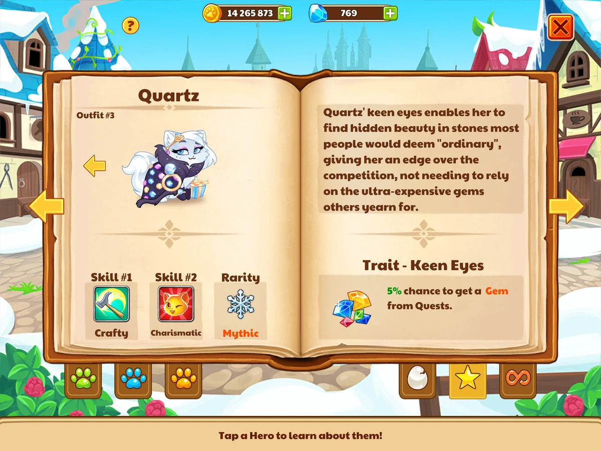 Quartz | Castle Cats Wiki | Fandom