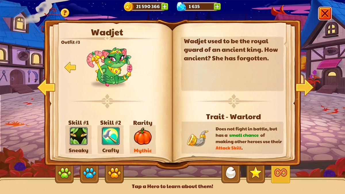 Wadjet | Castle Cats Wiki | Fandom