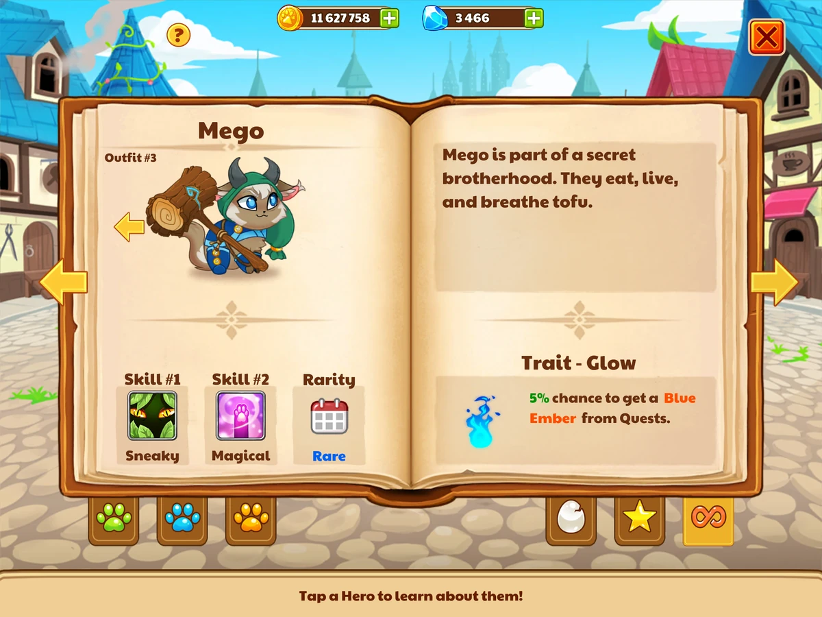 Mego | Castle Cats Wiki | Fandom