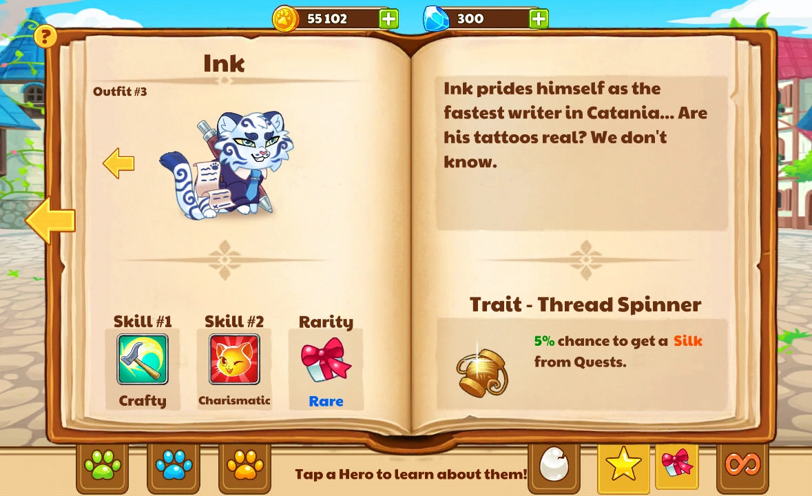 Ink | Castle Cats Wiki | Fandom