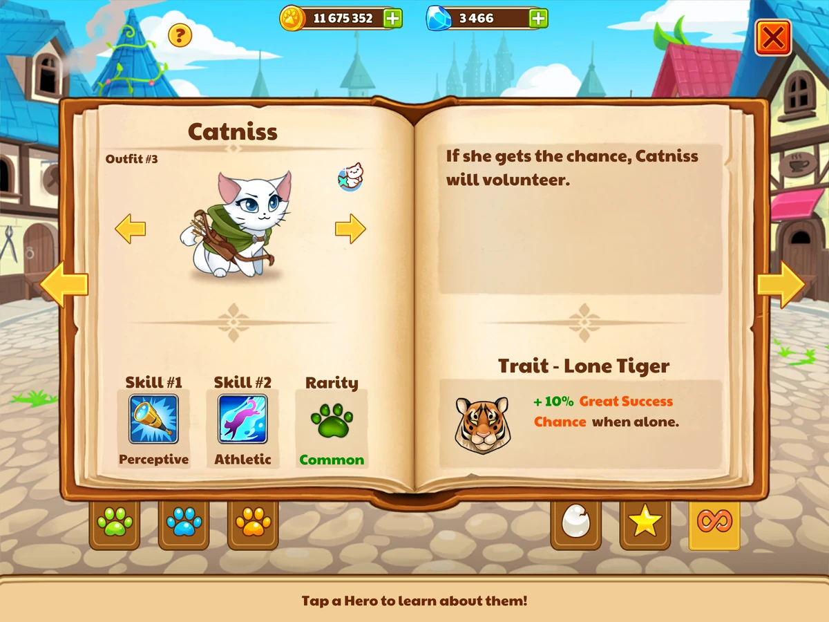 Catniss | Castle Cats Wiki | Fandom