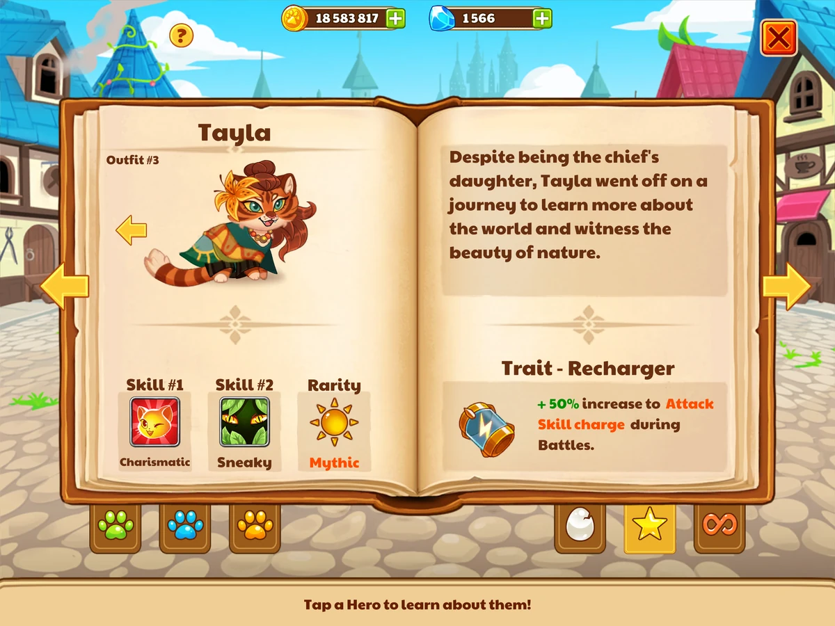 Tayla | Castle Cats Wiki | Fandom